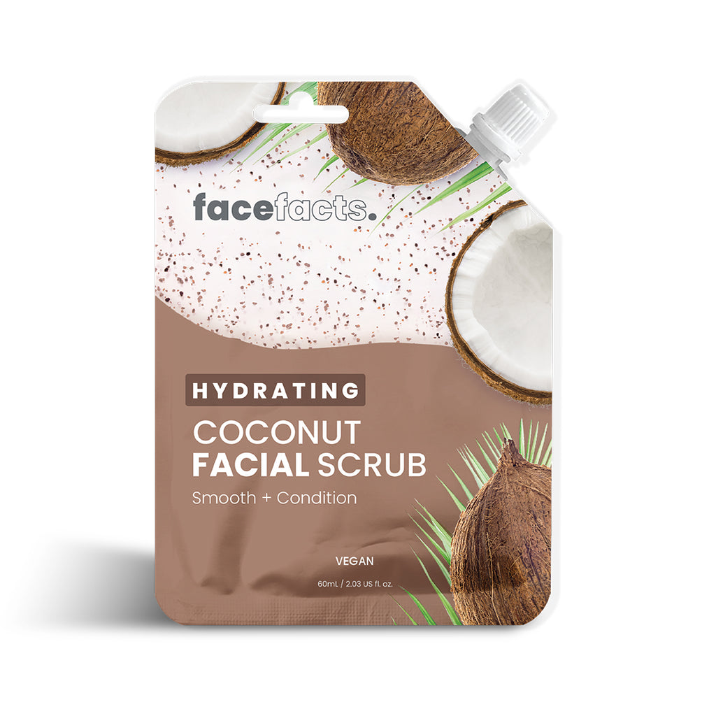 Facial Scrub - Coconut l Face Facts – Face Facts