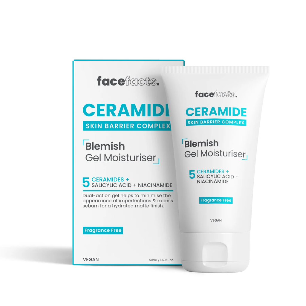 Ceramide Blemish Gel Moisturiser – Face Facts